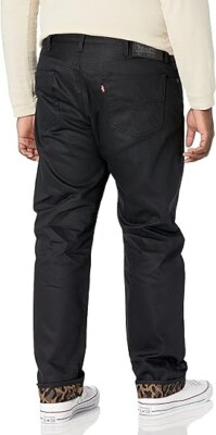 Levi's Men's 501 Original Shrink to Fit Jeans Bubble Cheetah Monk 46W x ...
