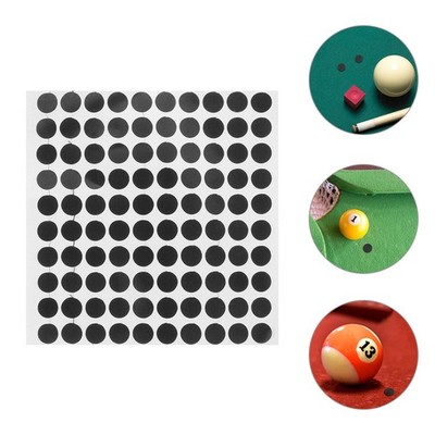 3 Sheets Pool Table Marker Dots Snooker Markers Billiard Spot Stickers ...