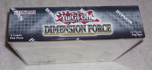 Konami Yu-Gi-Oh! - Dimension Force - 1st Edition Booster Box (New ...