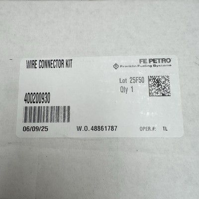 FE PETRO 400200930 WIRE CONNECTOR KIT, WITH MALE AND FEMALE CONNECTORS ...