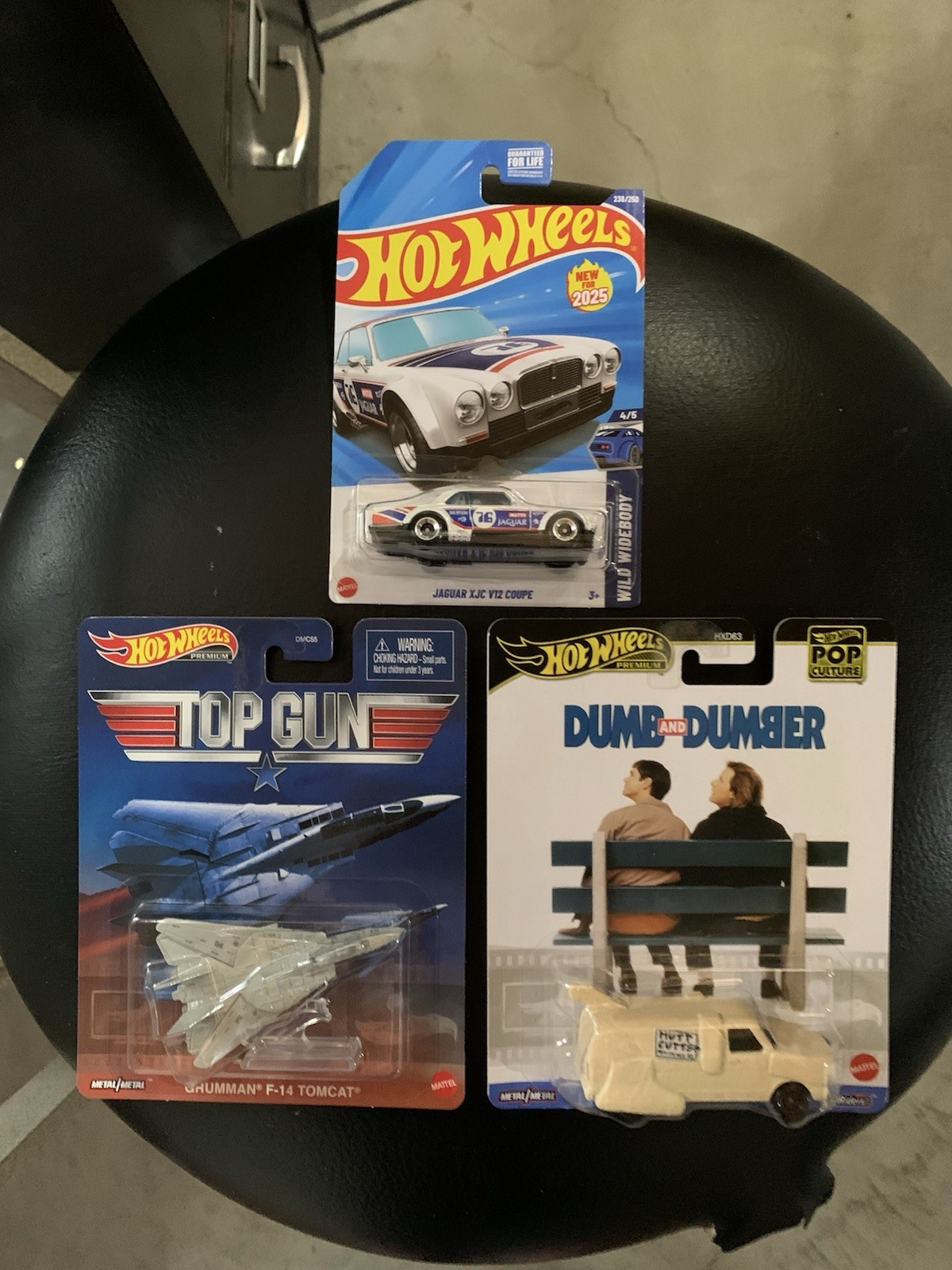 HOT WHEELS PREMIUM LOT TOP GUN F-14 TOMCAT DUMB AND DUMBER Retro ...