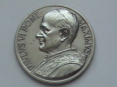 Paulus VI Ponti Maximus Medal, 1965 | eBay
