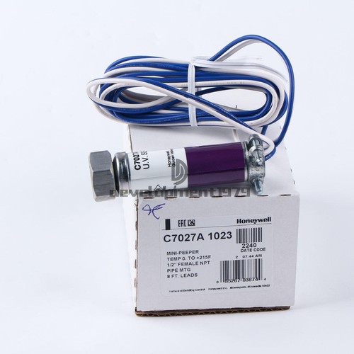 ONE NEW Honeywell C7027A 1023 C7027A1023 Burner Flame Detector U.V ...