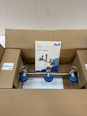 Millipore EZ-Fit Manifold base, 3-place, stainless steel EZFITBASE3 | eBay