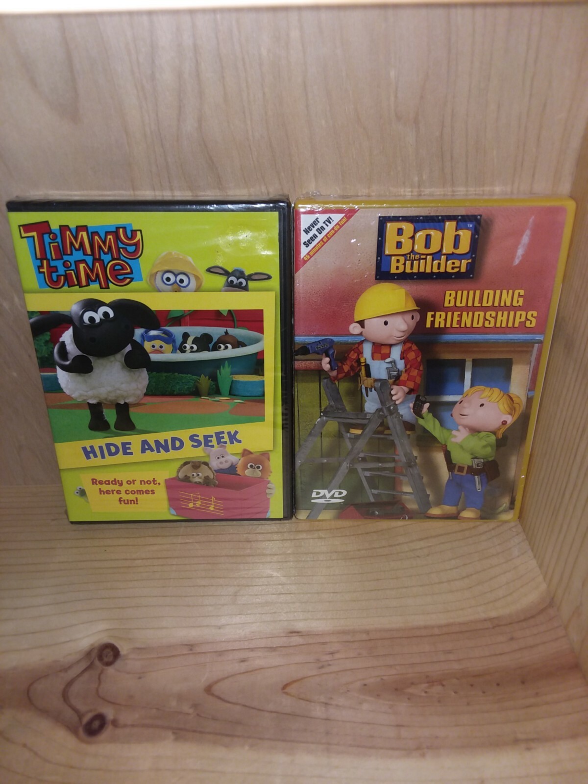 Lot Of 2 Children DVDs Bob The Builder Building Friendships & Timmy ...
