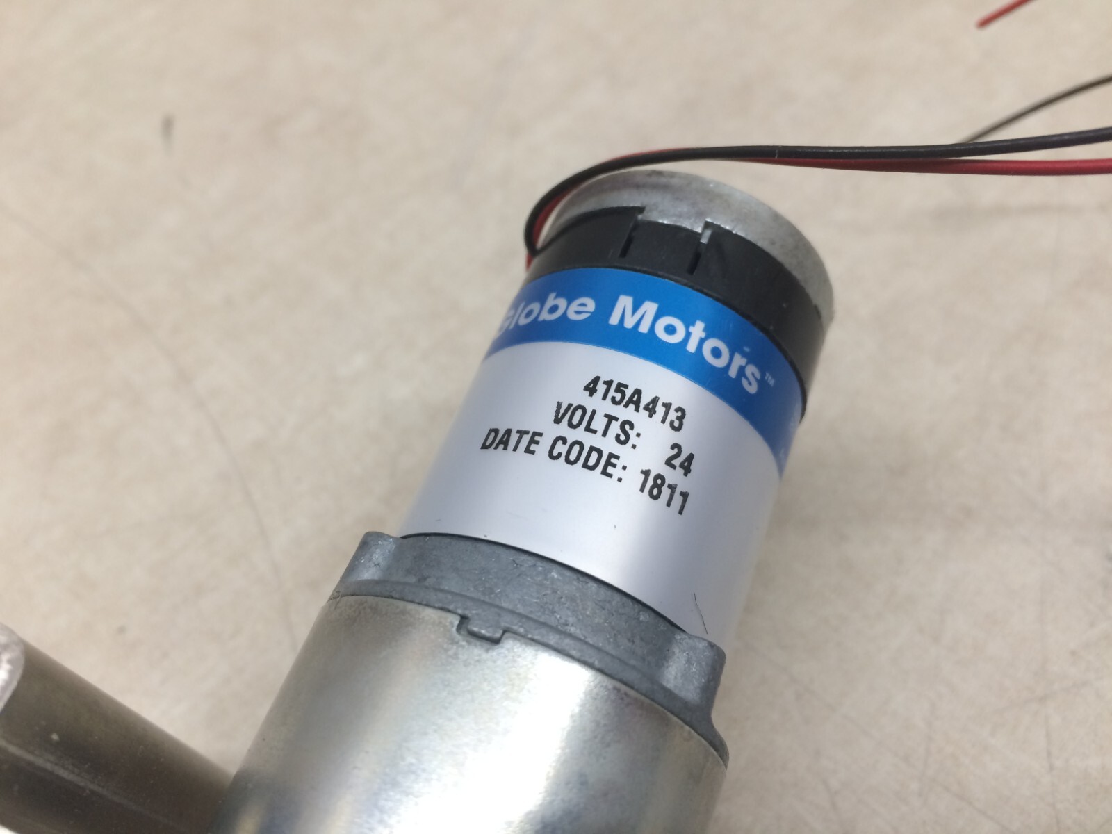 Globe Motors 415A413 24V Servo Label Reel | eBay