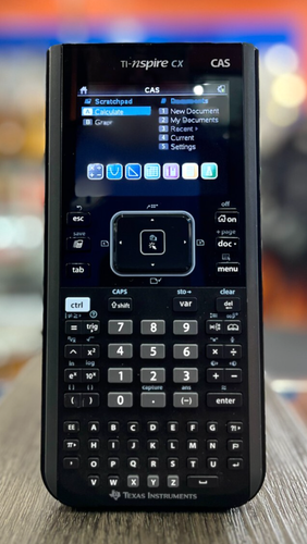 Texas Instruments TI Nspire CX CAS Color Graphing Calculator in Black ...