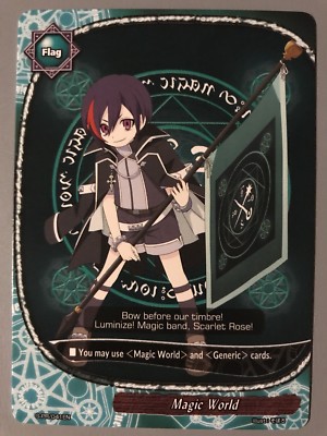 FUTURE CARD BUDDYFIGHT MAGIC WORLD FLAG NOTE HIBIKASE S-PR/041EN | eBay ...