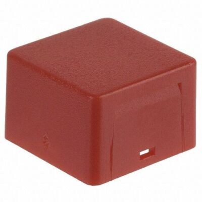 CAP PUSHBUTTON SQUARE RED | eBay UK