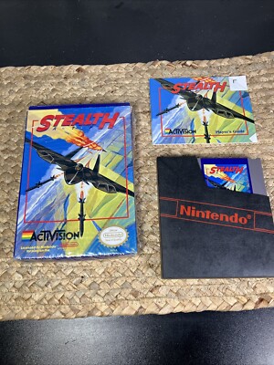 Stealth ATF (Nintendo NES, 1989) CIB Complete Manuals - Authentic | eBay