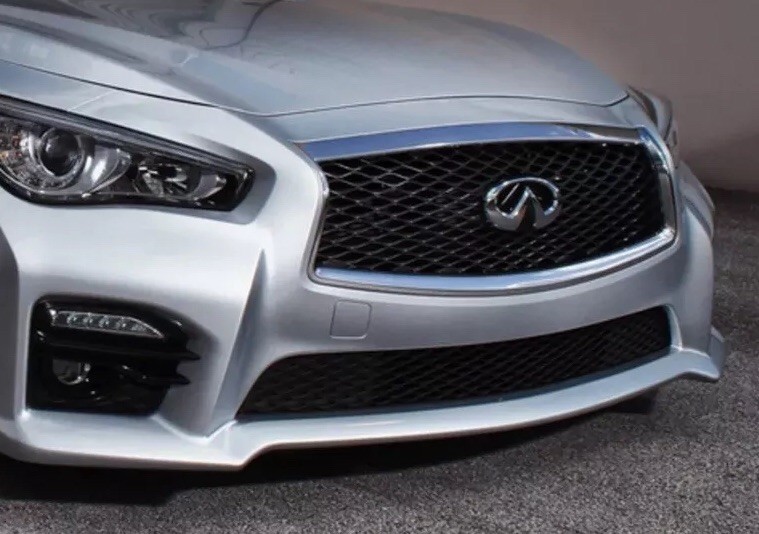 2014-2017 Infiniti Q50 Front Chrome Emblems With Housing 628664HB0A ...