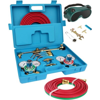 Gas Welding Cutting Torch Kit Oxy Acetylene Oxygen Brazing Set Victor ...