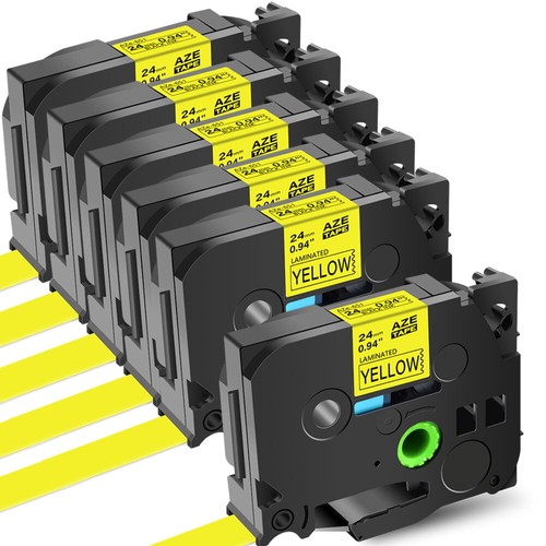 Compatible Label Tape TZE-651 TZE651 24mm for Brother PTD600 P900W ...