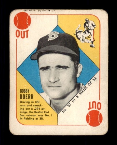 1951 Topps Blue Backs Set-Break # 37 Bobby Doerr LOW GRADE (crease) | eBay