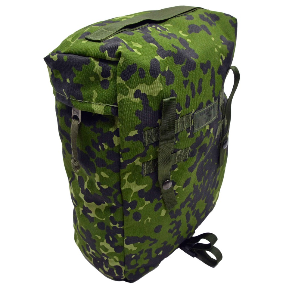 Danish Army Rucksack Lille M99 Camouflage Pack | eBay