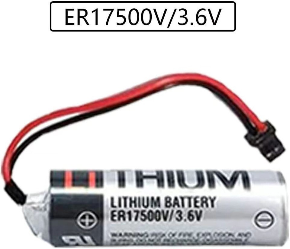 5-pack ER17500V PLC Battery 3.6V 2700mAh for TOSHIBA CNC Machine with ...