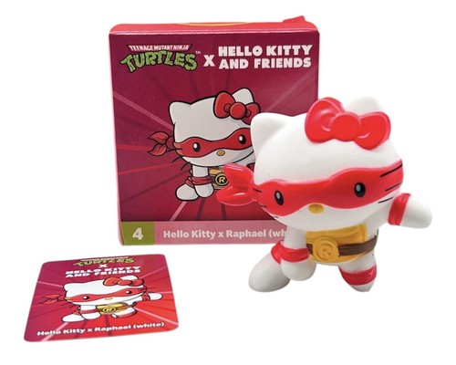 TMNT x Hello Kitty and Friends Happy Meal Toy #4 Hello Kitty x Raphael ...