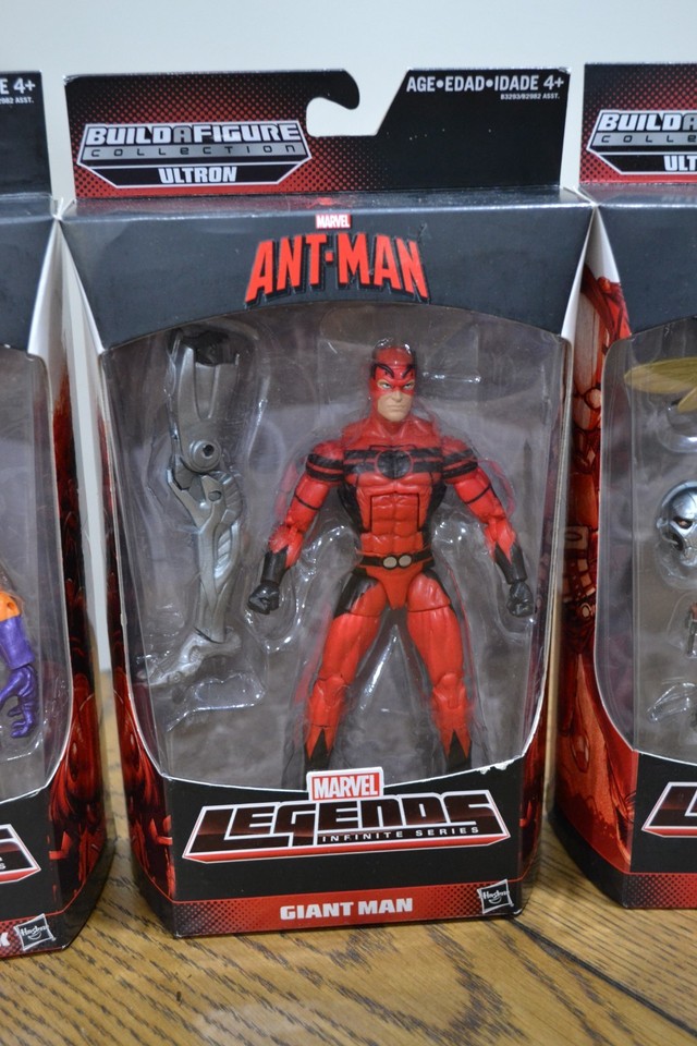 Marvel Legends Ultron BAF Complete Lot (6) Figures Ant-Man Wasp New ...