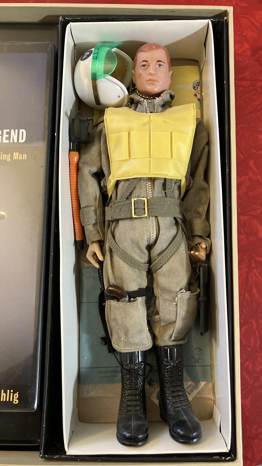 Vintage 12” GI Joe w/scramble In Masterpiece Pilot + Don Levin ...