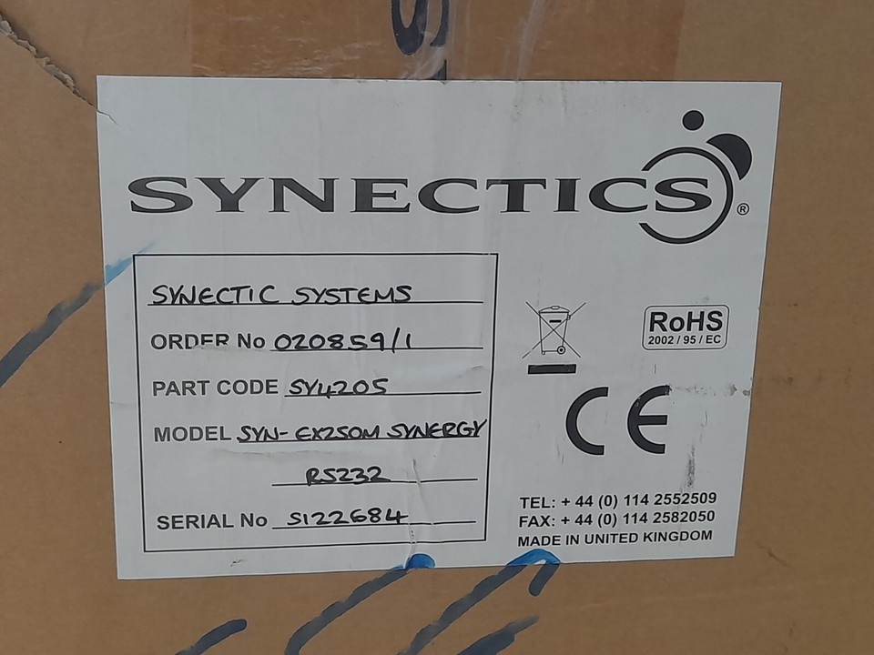 Synectics SY4205 Keyboard EX250 Synergy RS232 Serial Version 100-240VAC ...