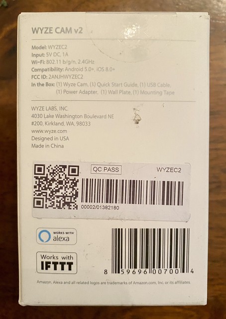 Wyze Cam WYZEC2 Wireless Indoor Smart Home Security Camera for sale ...