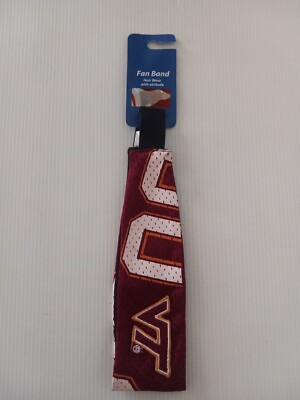 NEW - VIRGINIA TECH HOKIES NCAA - FanBand Jersey Headband NWT | eBay