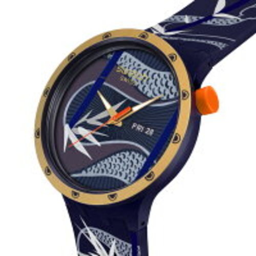 Swatch BLUE AND GOLDEN LITHE DANCER Year of the Snake Collection ...