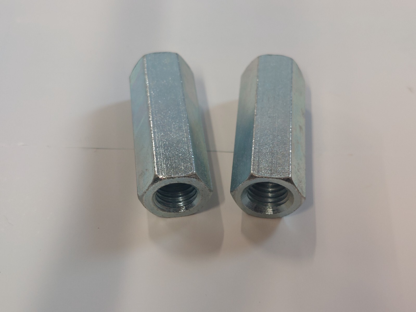 M14x2 ALLTHREAD THREADED ROD BAR STUD HEXAGON CONNECTING NUTS ZINC ...