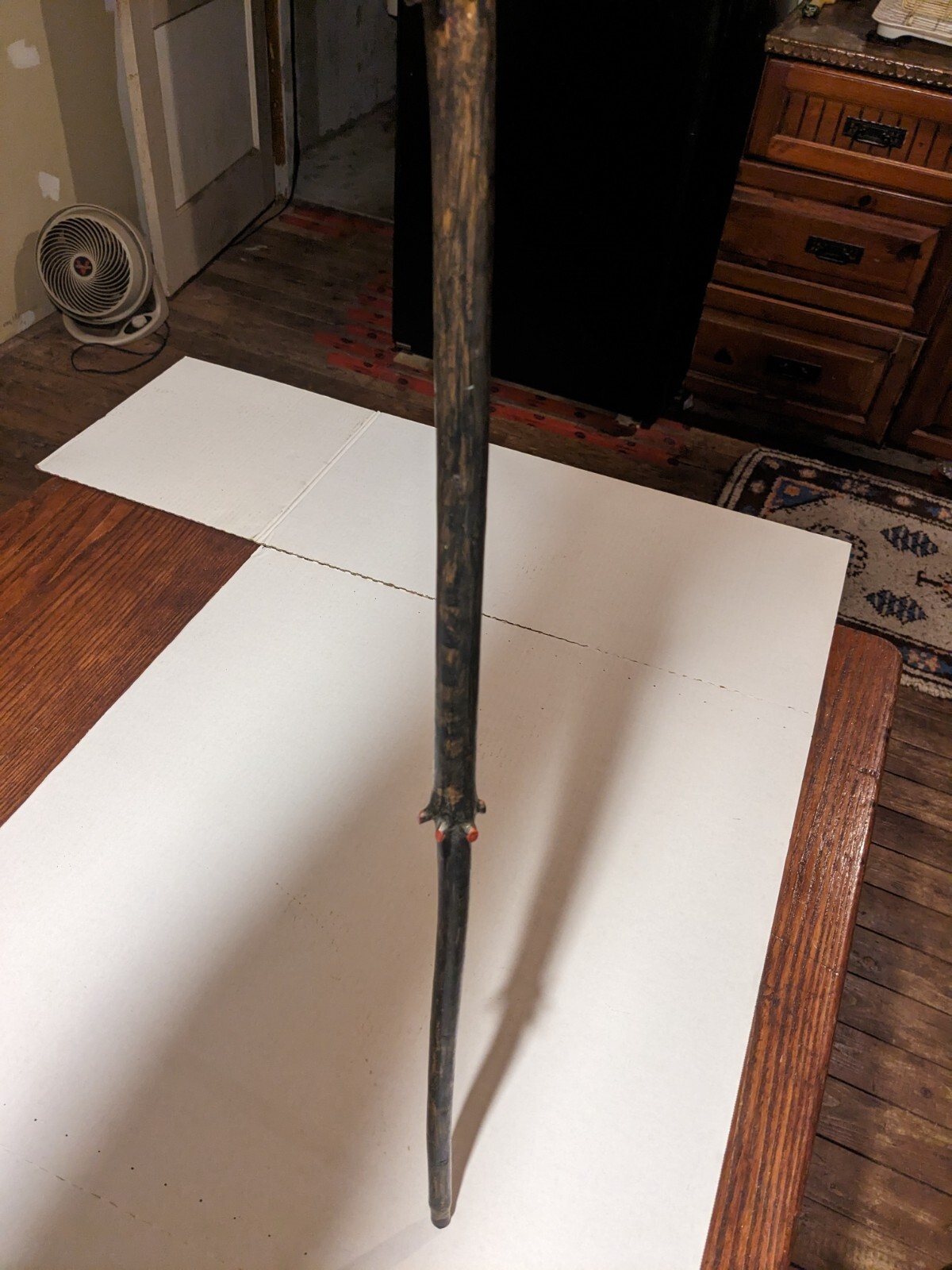 Antique Shriners Cane Walking Stick Stave Staff Mason… - Gem