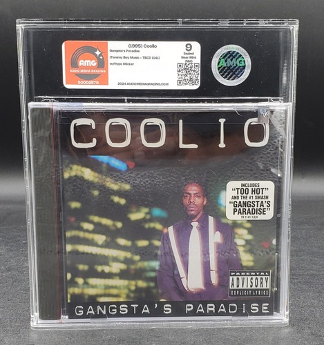 AMG 1995 9 COOLIO GANGSTA'S PARADISE CD GRADED MUSIC Igs | eBay