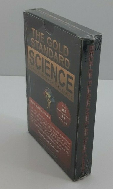 The Gold Standard Basic Knowledge Science Flashcards by Brett Ferdinand ...