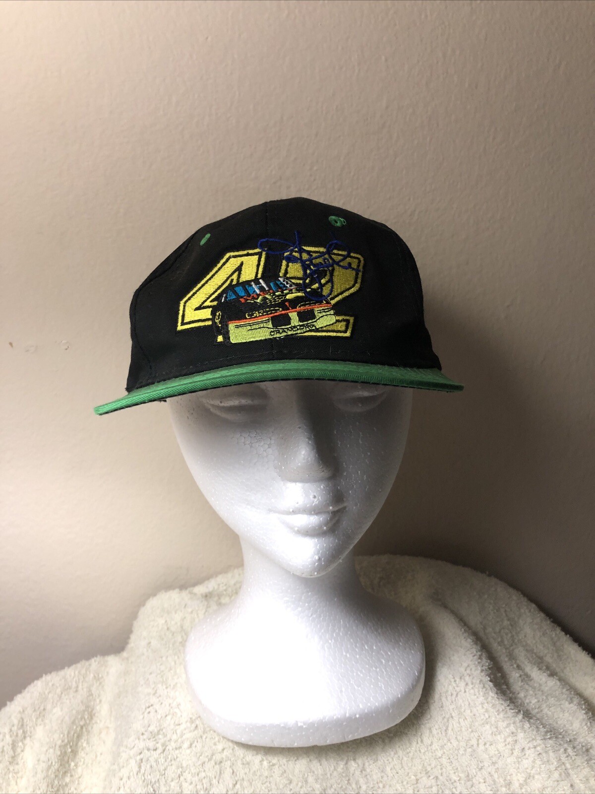 Vintage NASCAR Kyle Petty 42 Hat Mello Yello Racing T… - Gem