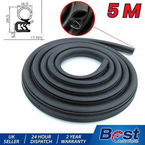 UNIVERSAL CAR TRUCK BOOT TOP SEAL RUBBER EDGE TRIM DOOR BONNET TAILGATE ...