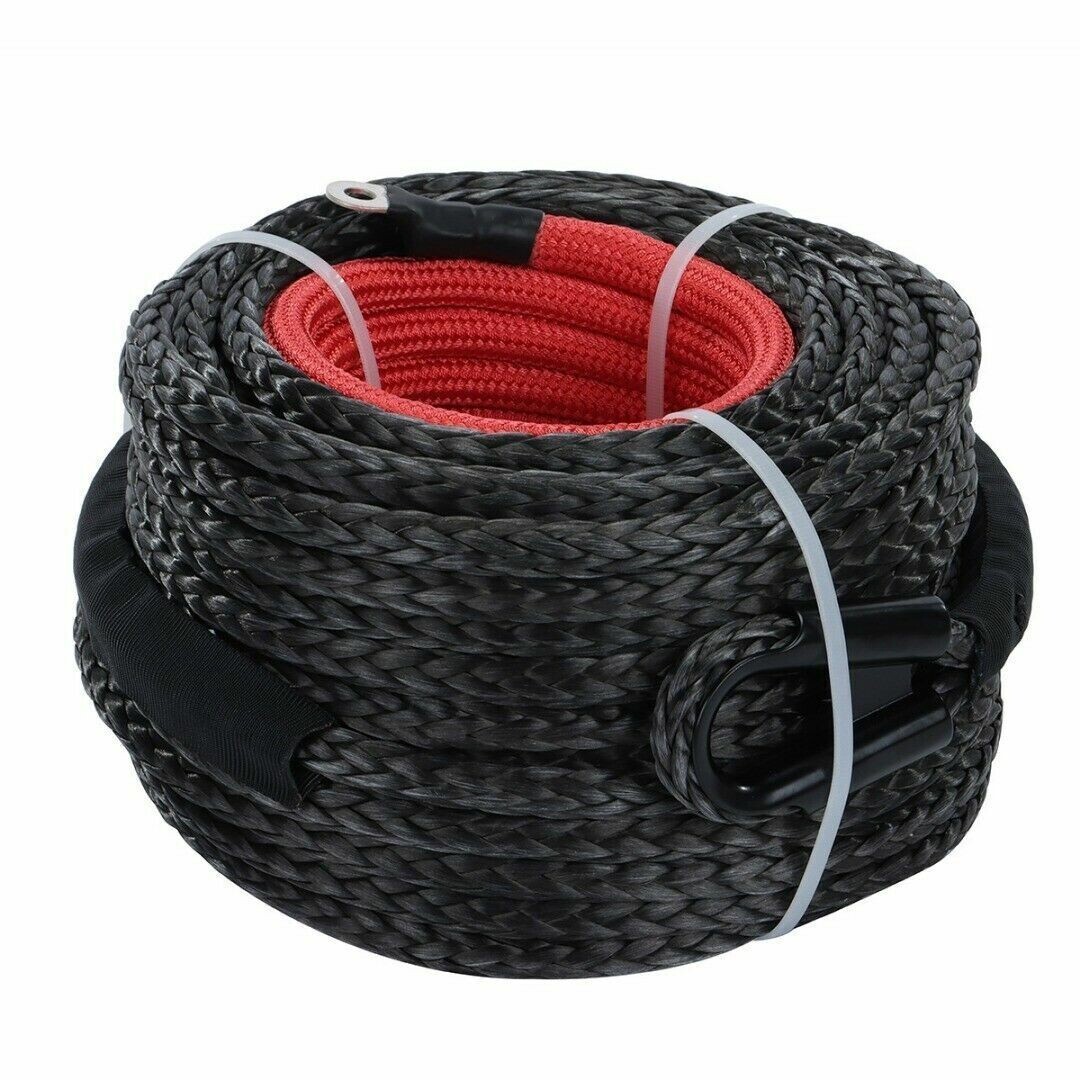 10MM X 30M Synthetic Dyneema Winch Guide Rope with Hawse Fairlead ...