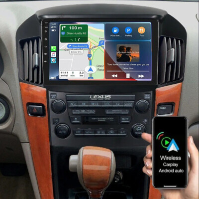 Apple CarPlay For 1998-2003 Lexus Rx300 Android 13 Car Stereo Radio GPS ...