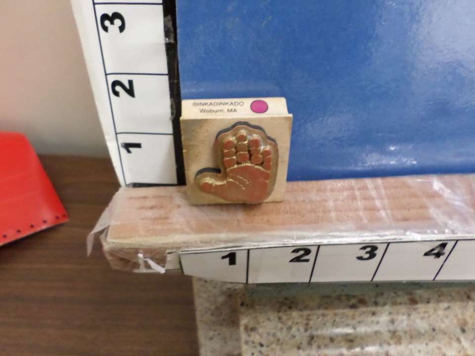 left hand print baby animal body finger rubber stamps 27c | eBay