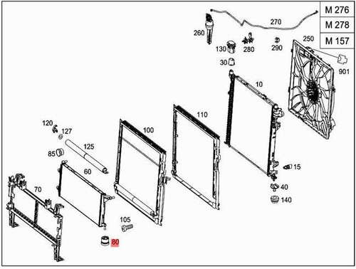Genuine Mercedes Elastomer Bearing W246 W242 A197 6460940285 | eBay