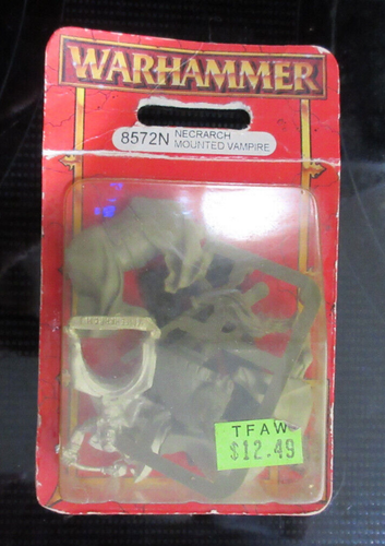 Warhammer Old Stock Blister Vampire Counts Necrarch Mounted Vampire | eBay