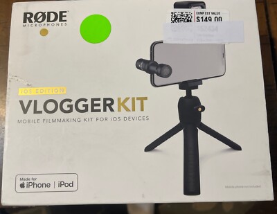 RODE VLOGGER KIT IOS EDITION MOBILE PHONE FILMMAKING KIT FOR IOS ...