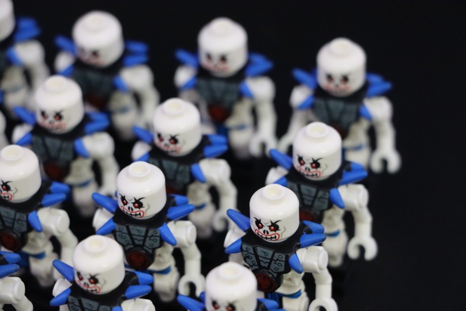 LEGO® Krazi Skeleton Minifig X25 Huge Army Lot Ninjago Skulkin Genuine ...