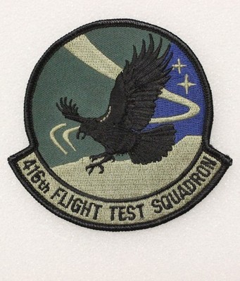 USAF Air Force Patch 4281: 416th Flight Test Squadron - subdued | eBay