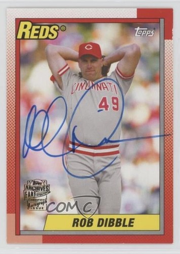 2014 Topps Archives Fan Favorites Auto Rob Dibble #FFA-RD Auto | eBay