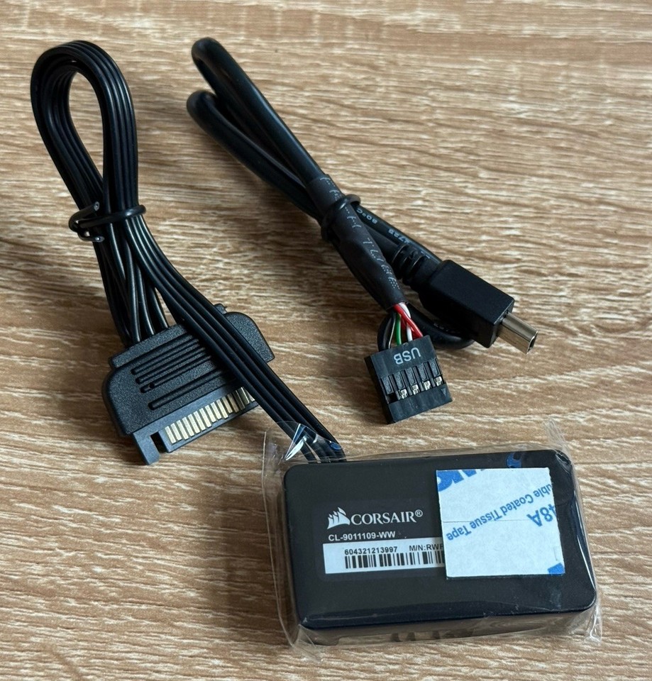 Corsair iCUE Lighting Node PRO RGB Lighting Controller - with USB cable ...