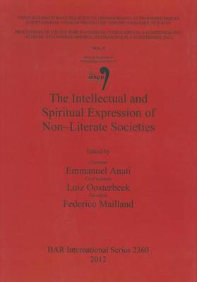 The Intellectual and Spiritual Expression of Non - Literate Societies ...