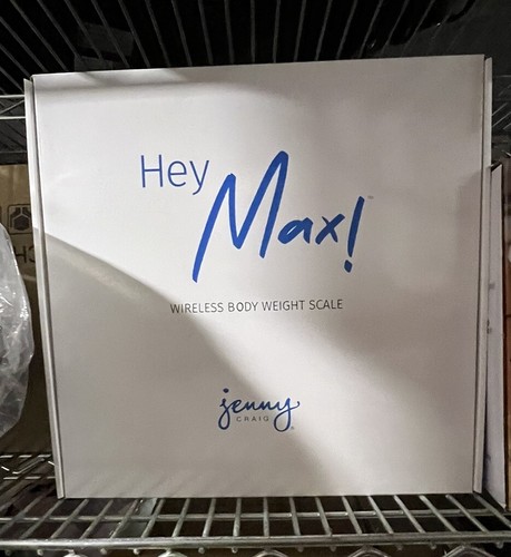 Jenny Craig Hey Max! Wireless Body Weight Scale New In Box | eBay