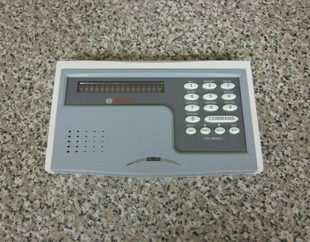 Bosch D1255B Alpha Numeric Command Center Security System VFD Keypad ...