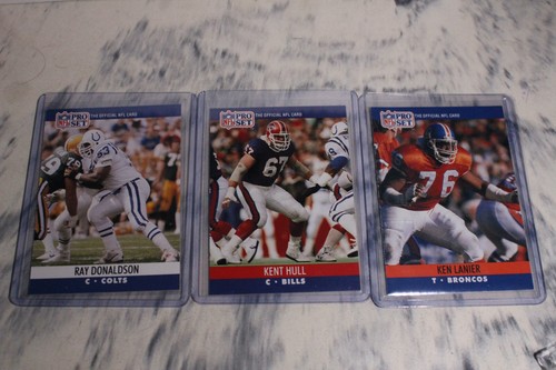 1990 NFL Pro Set Offensive LINEMEN Set Cards | eBay