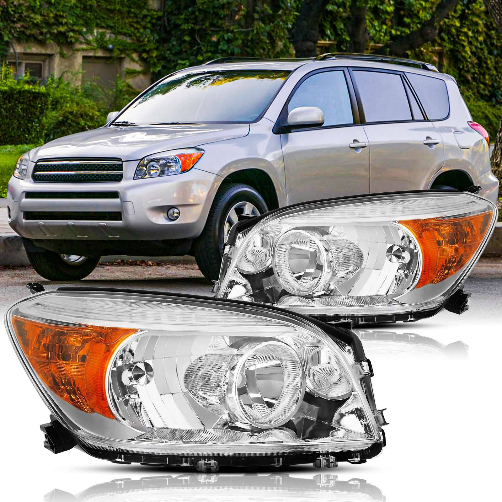 Rav4 Accessories For Toyota RAV4 13-2015 Projector Headlights Head Lamp ...
