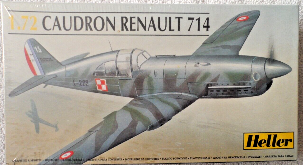 CAUDRON RENAULT 714 - 1:72 Plastic Model Kit by Heller # 80218 | eBay