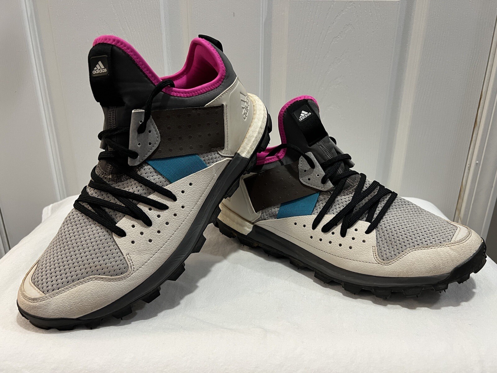 kolor x adidas Response Trail Boost TR White Violet G… - Gem